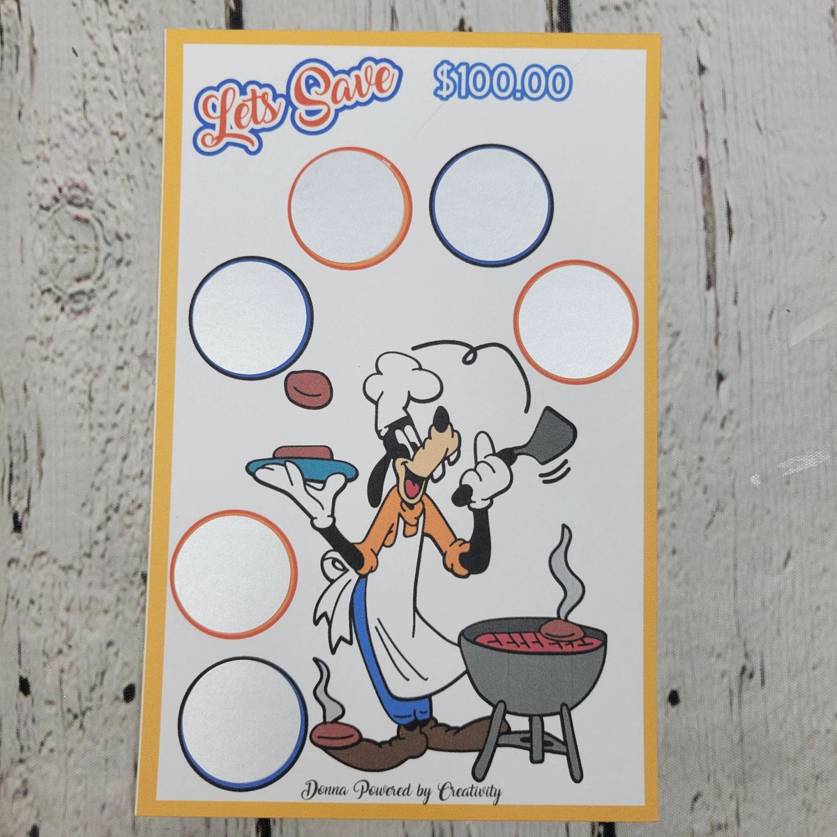 Scratch Off Goofy $100.00 (USA ONLY)