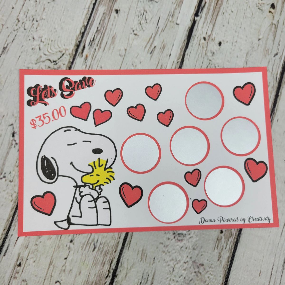 Scratch Off Snoopy & Woodstock $35.00 (USA ONLY)