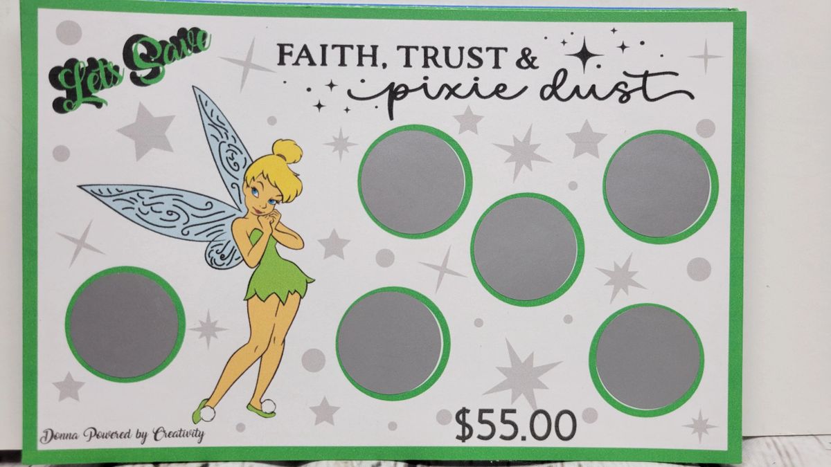 Scratch Off Tinker Bell $55.00