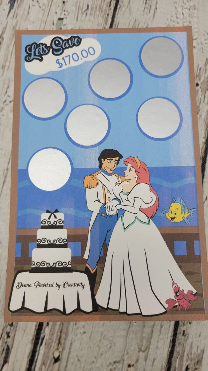 Scratch Off Ariel $170.00