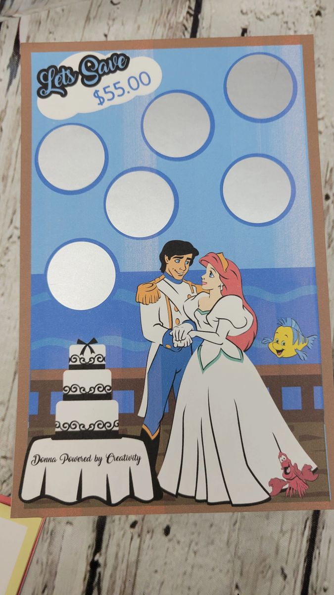 Scratch Off Ariel $55.00