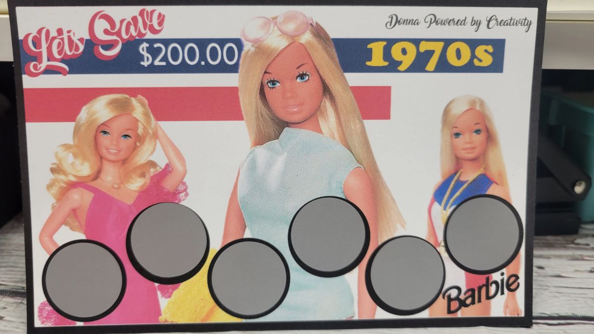 Barbie Scratch Off 200.00