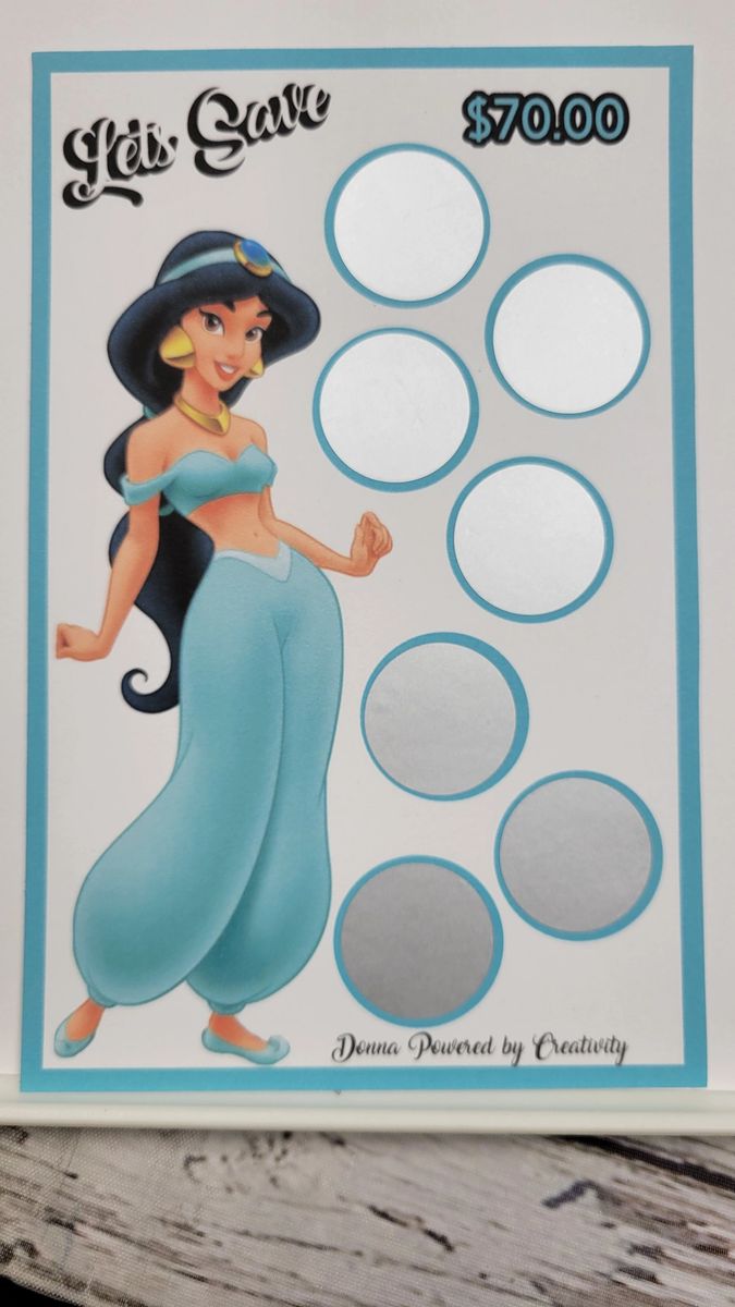 Jasmin 70.00 Scratch Off