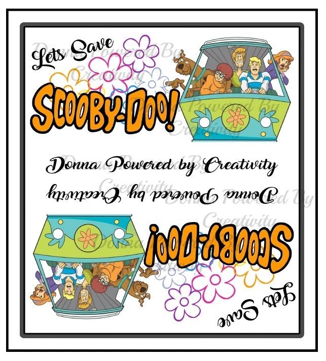 Scooby Flower Power Envelope