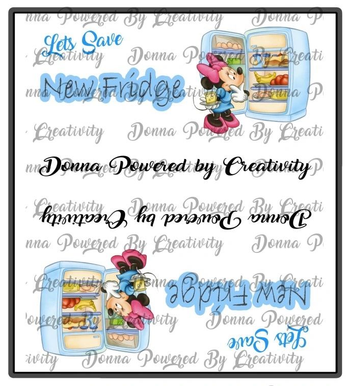 New Fridge Sinking Funds Envelope