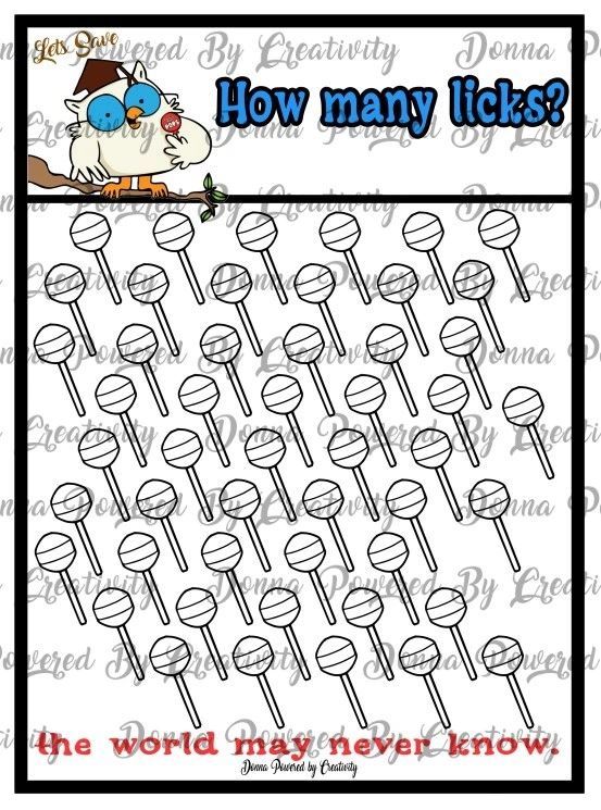 How Many Licks? Savings Challenge