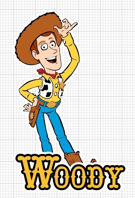 Woody Binder Sticker A5