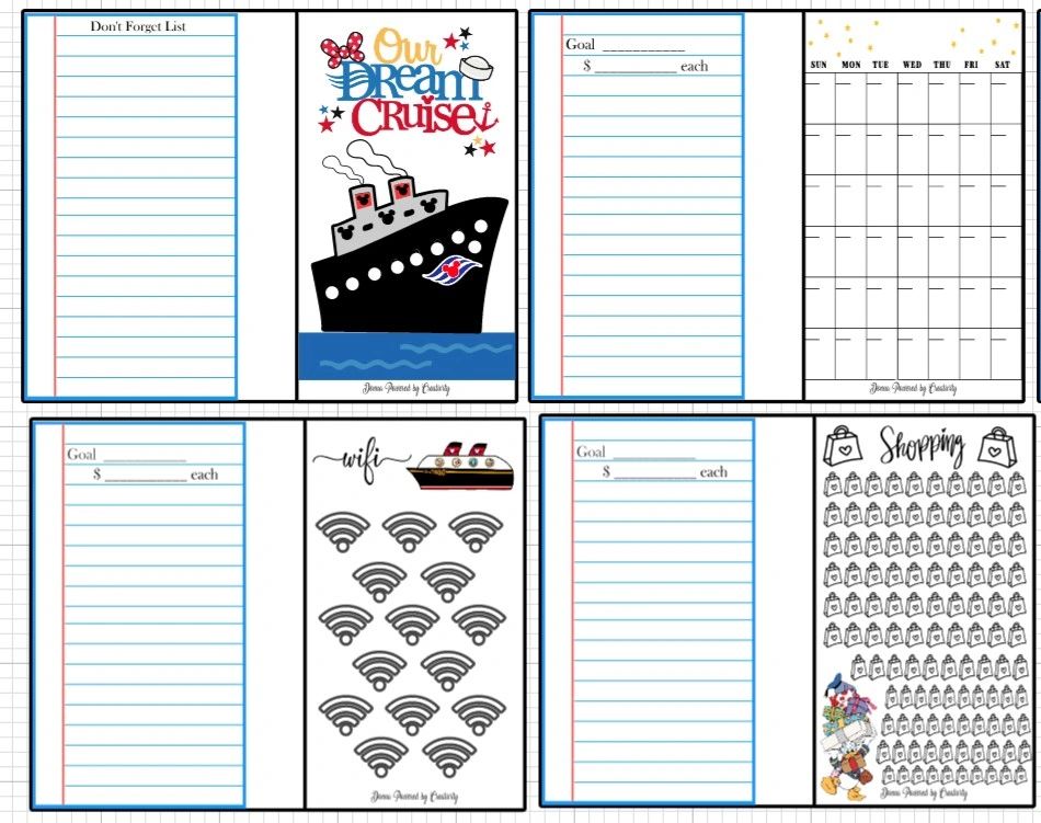 Cruise Savings Challenge Book