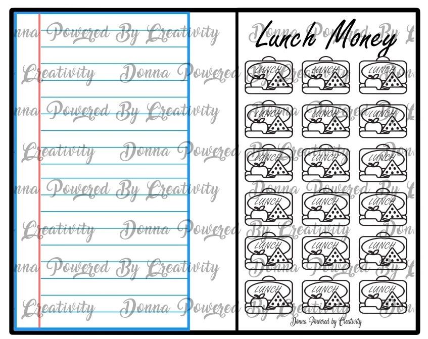 Back to School Lunch Money