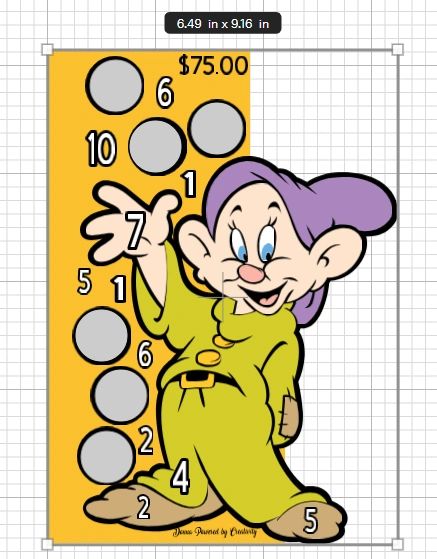 Scratch & Color Dopey