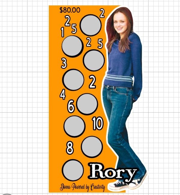 Scratch & Color Gilmore Girls Rory