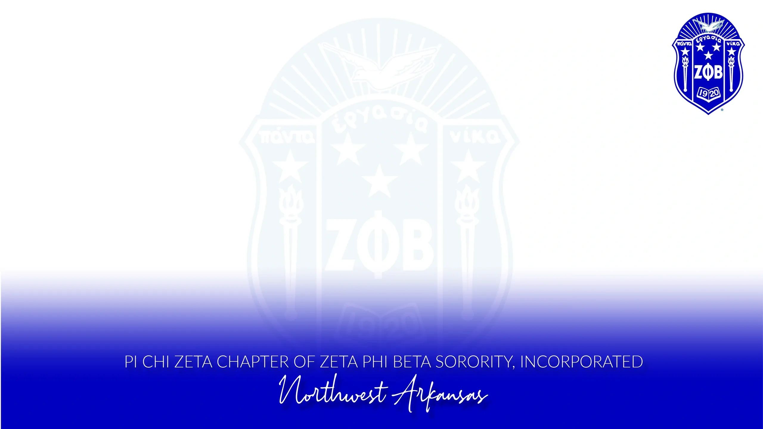 Zeta Phi Beta Sorority, Incorporated -- Pi Chi Zeta Chapter