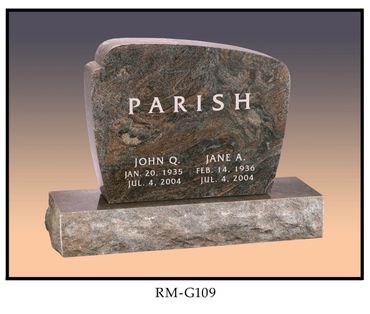 Example Monuments Gallery | North Central Granite Company