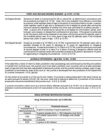 Arizona Sentencing Chart - Robert J. Campos & Associates, P.L.C ...