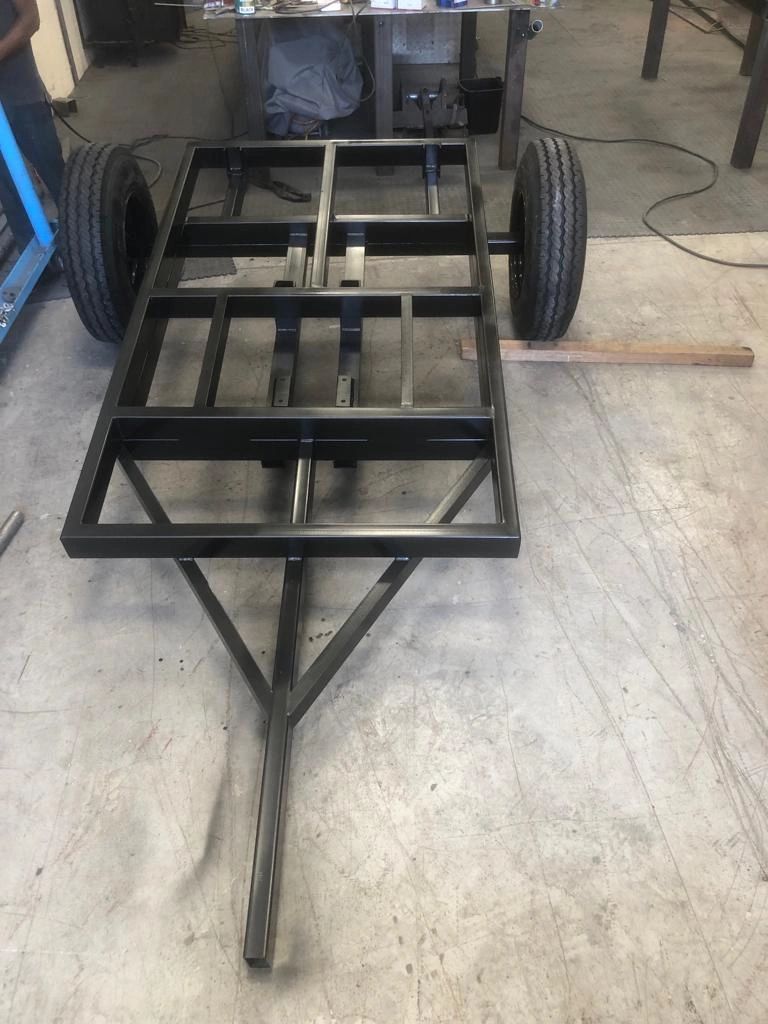 Custom Made Trailer : Double's Farm's Hauling Capacity