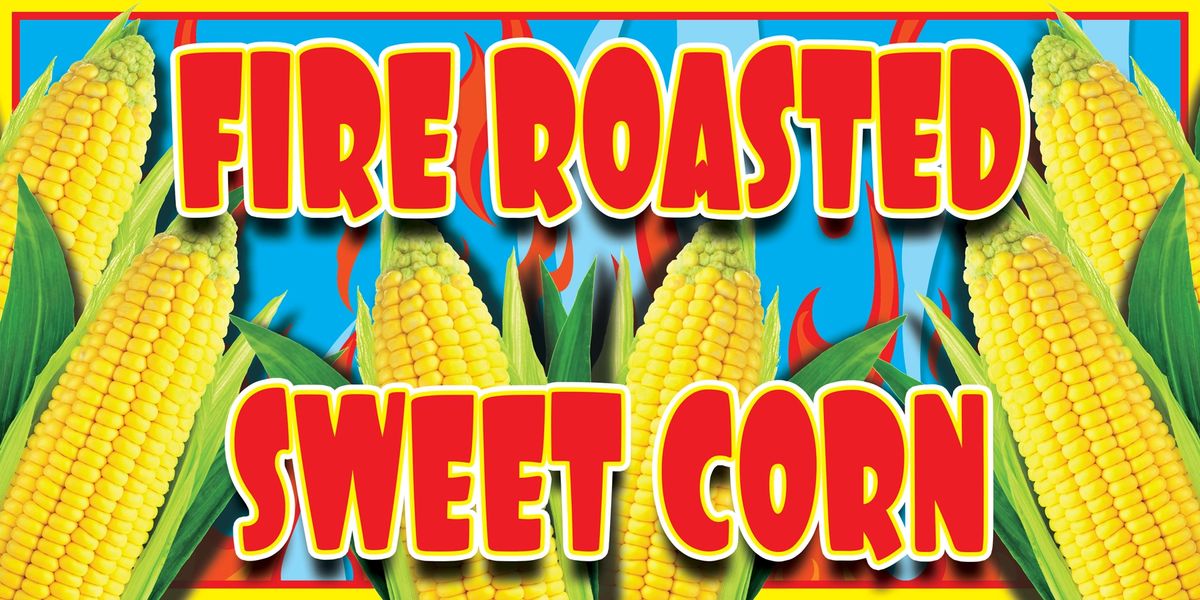 Fire roasted sweet corn 1x2 sign 2