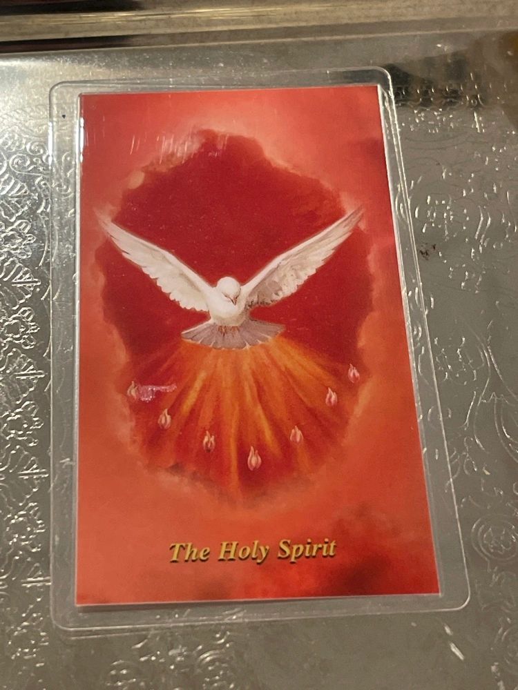The Holy Spirit Prayer card