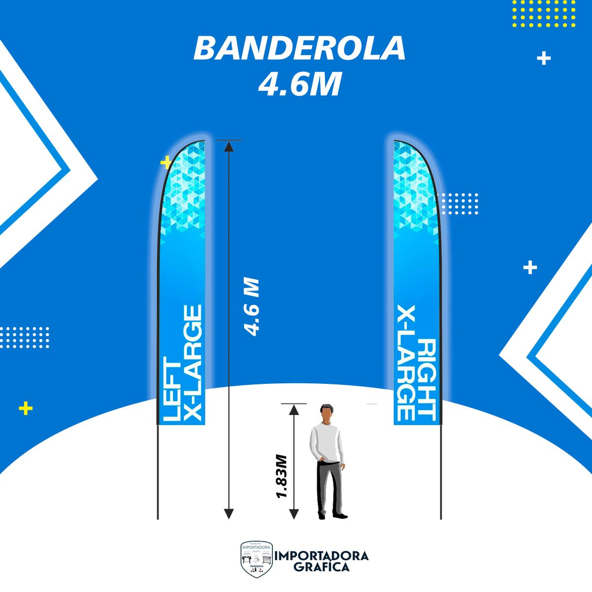BANDEROLA / 4.6 Mx0.80