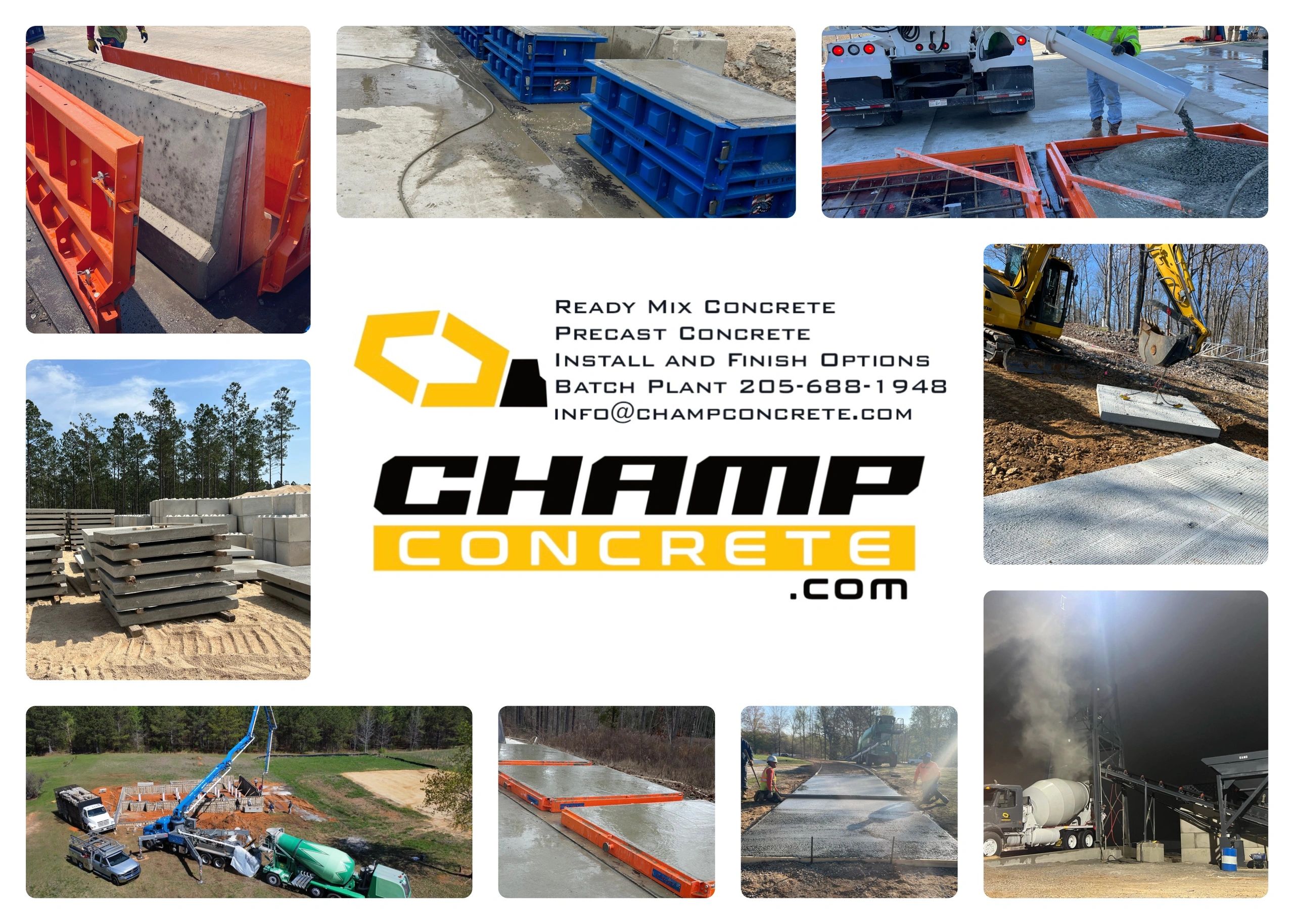 Top Concrete Suppliers | CHAMP CONCRETE