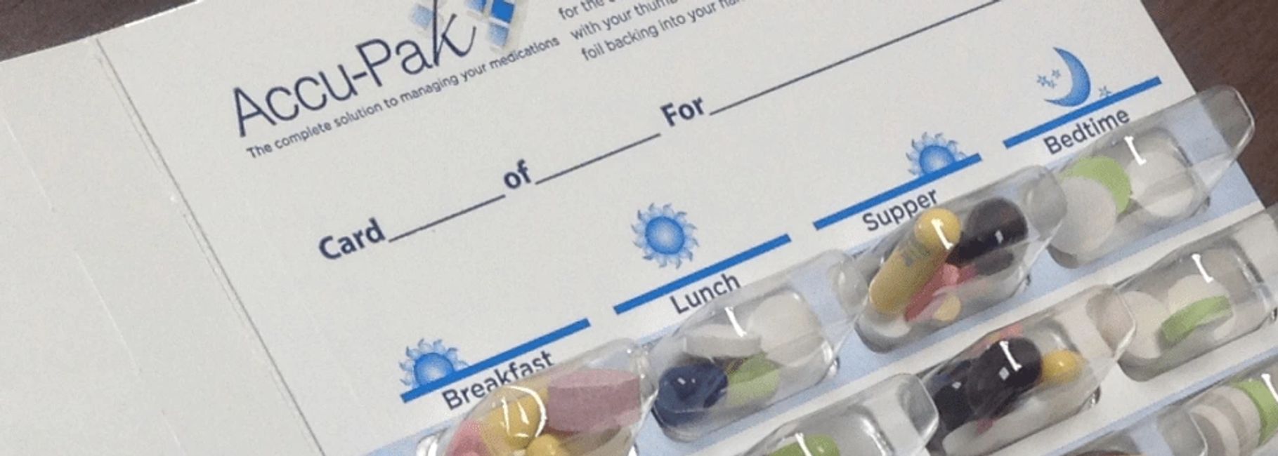 Blister Packing | Medicine Shoppe Pharmacy