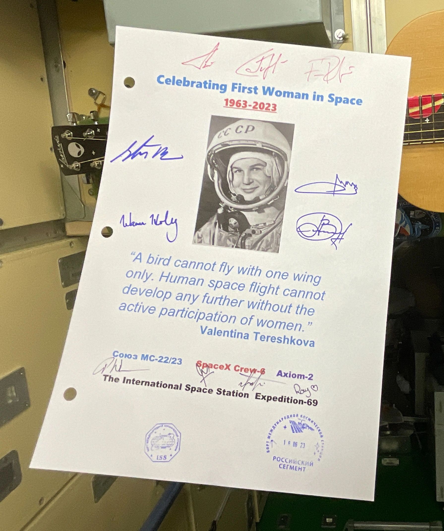 Celebrating the First Woman in Space