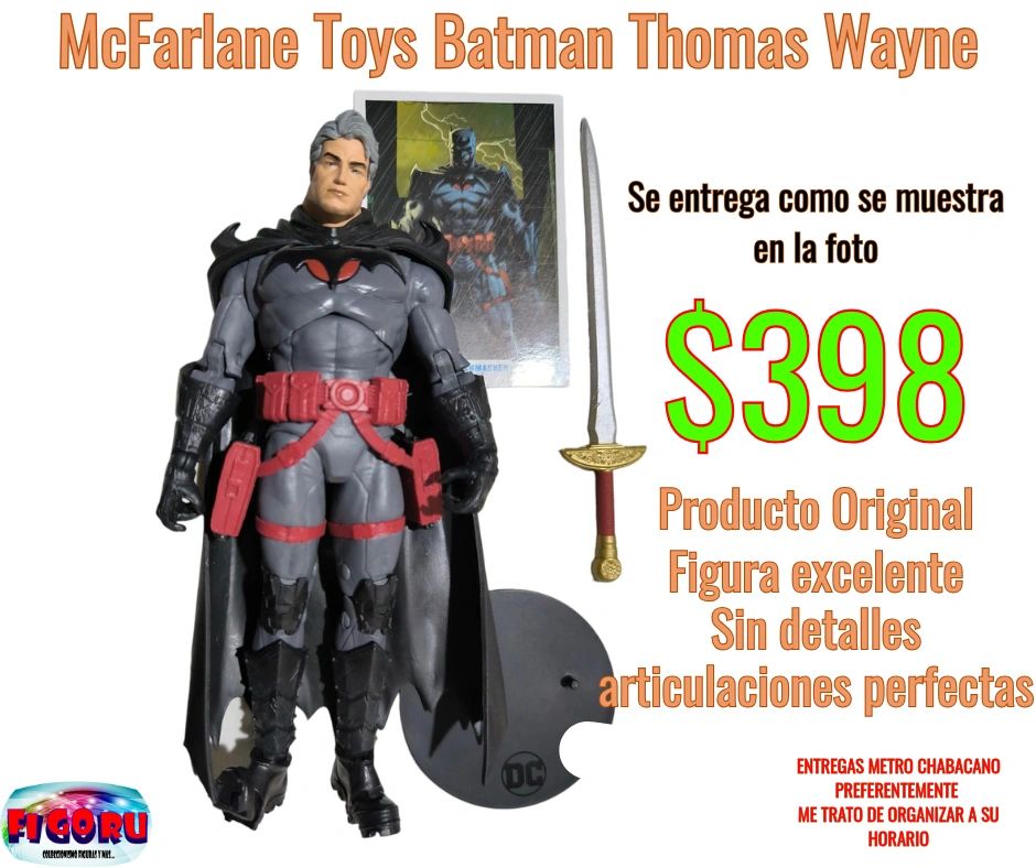 Mcfarlane Toys Batman Thomas Wayne