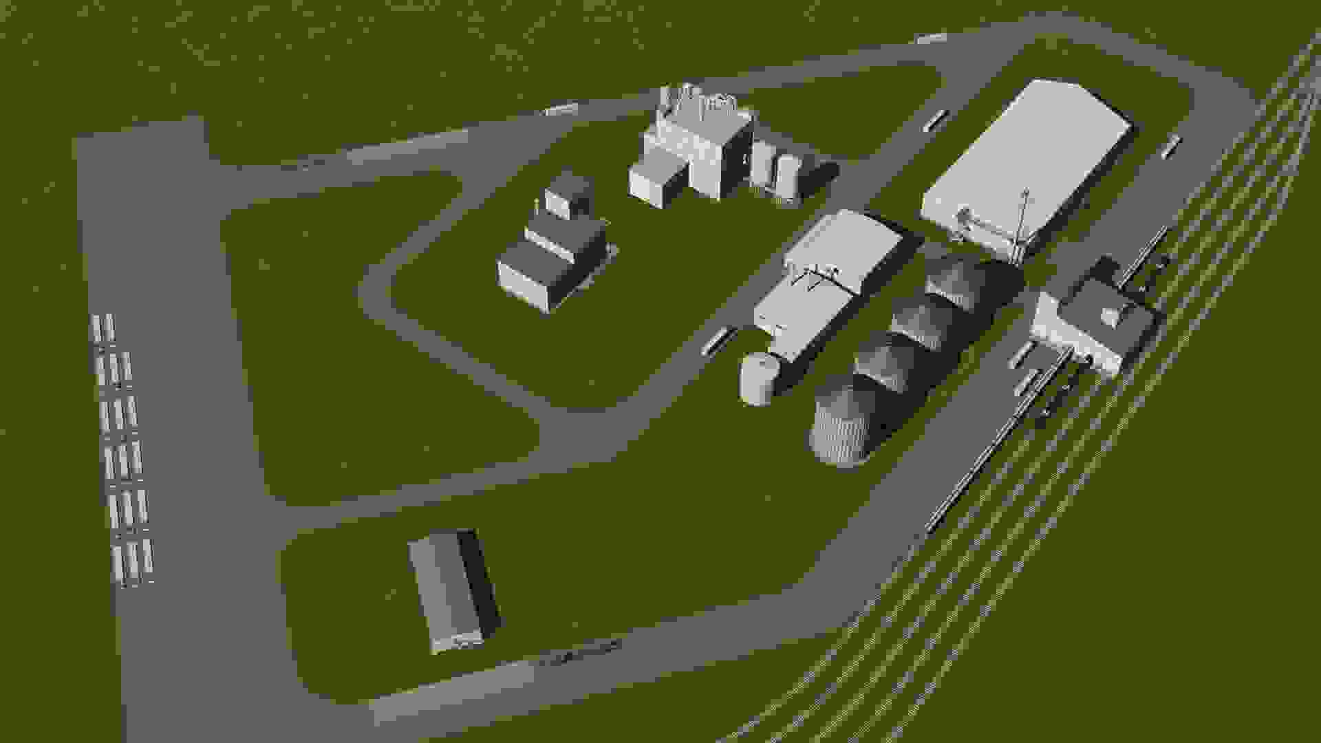 Shell Rock Soy Processing Plant in Shell Rock, Iowa