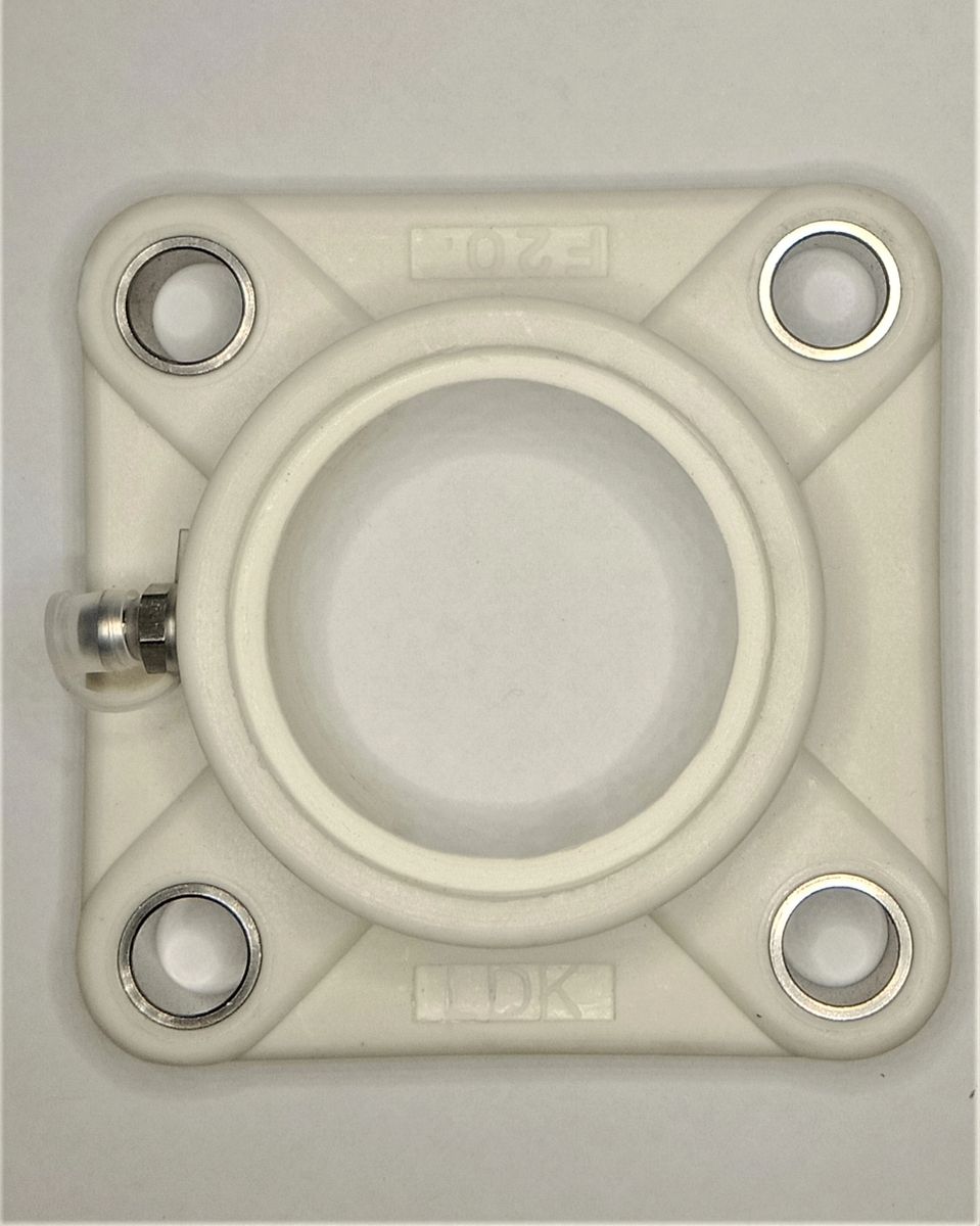 F204 Thermo plastic Housing and cover - 4 bolt hole flange