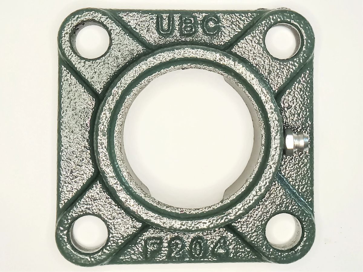 F204 Flanged Housing Only 4 Bolt Cast Iron