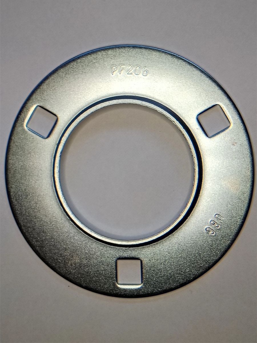 PF206 Pressed Steel Housing 3 Bolt Hole - Sold as Pair Alternative: 62MS