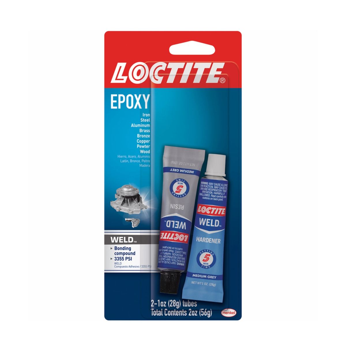Loctite Epoxy 2 part Weld Bonding Compound - L1360700-56GM = DS-5DEV ...