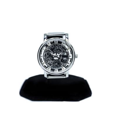 Silver See-Through Quartz Watch