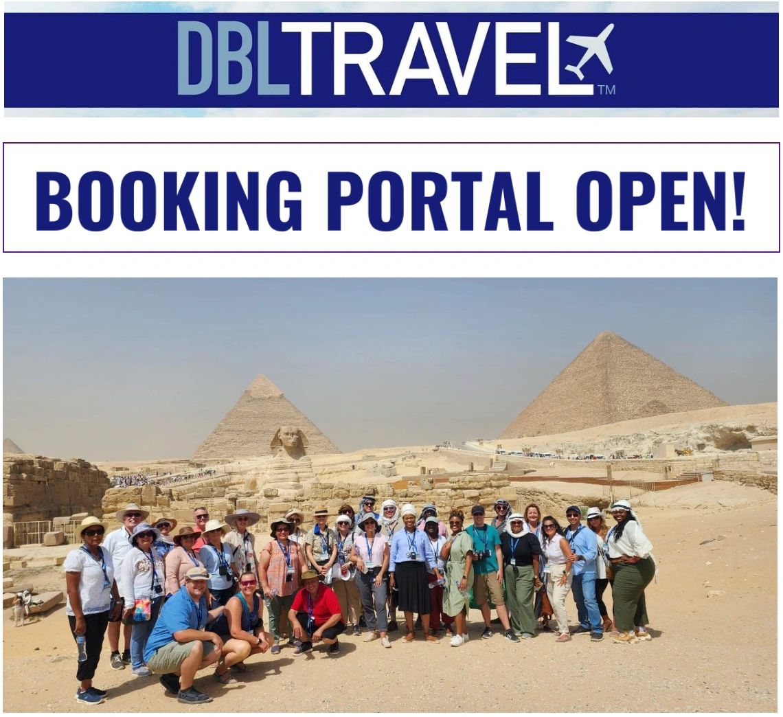 DBL TRAVEL | BOOKING PORTAL OPEN | 2024 TOURS | REGISTER NOW!