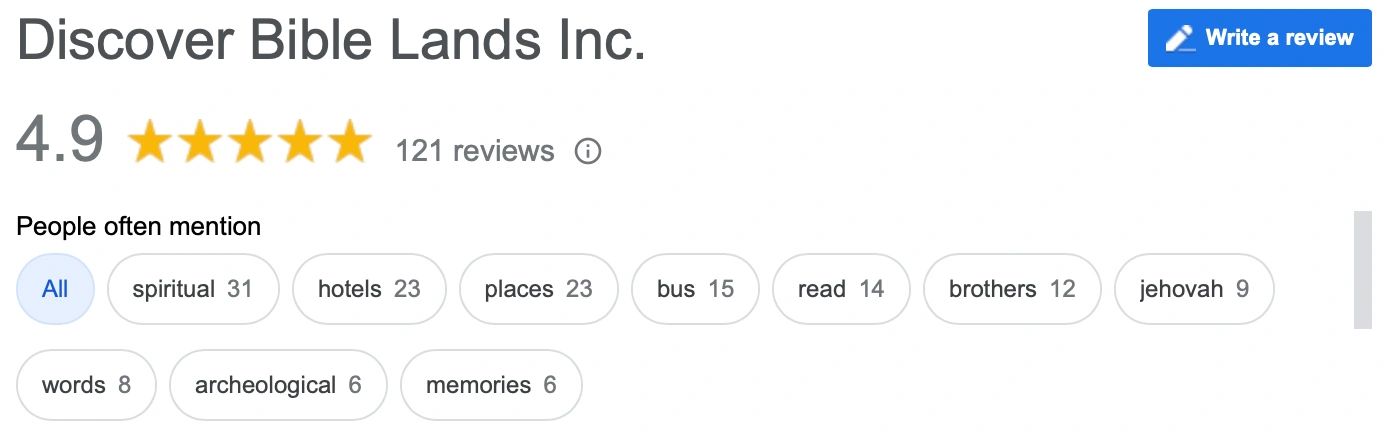DBL TRAVEL | READ OUR GOOGLE REVIEWS!