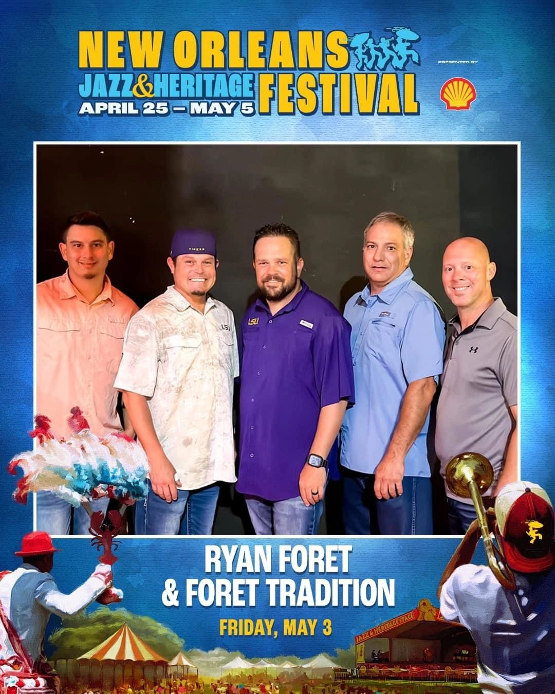 forettradition.net - Swamp Pop, Ryan Foret, Band, Swamp Pop