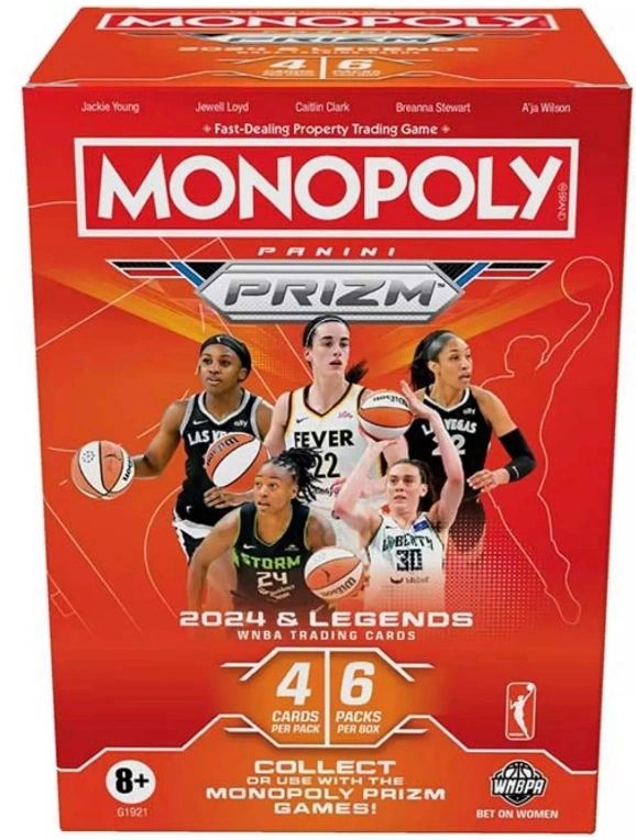PRIZM WNBA Monopoly on the Way!