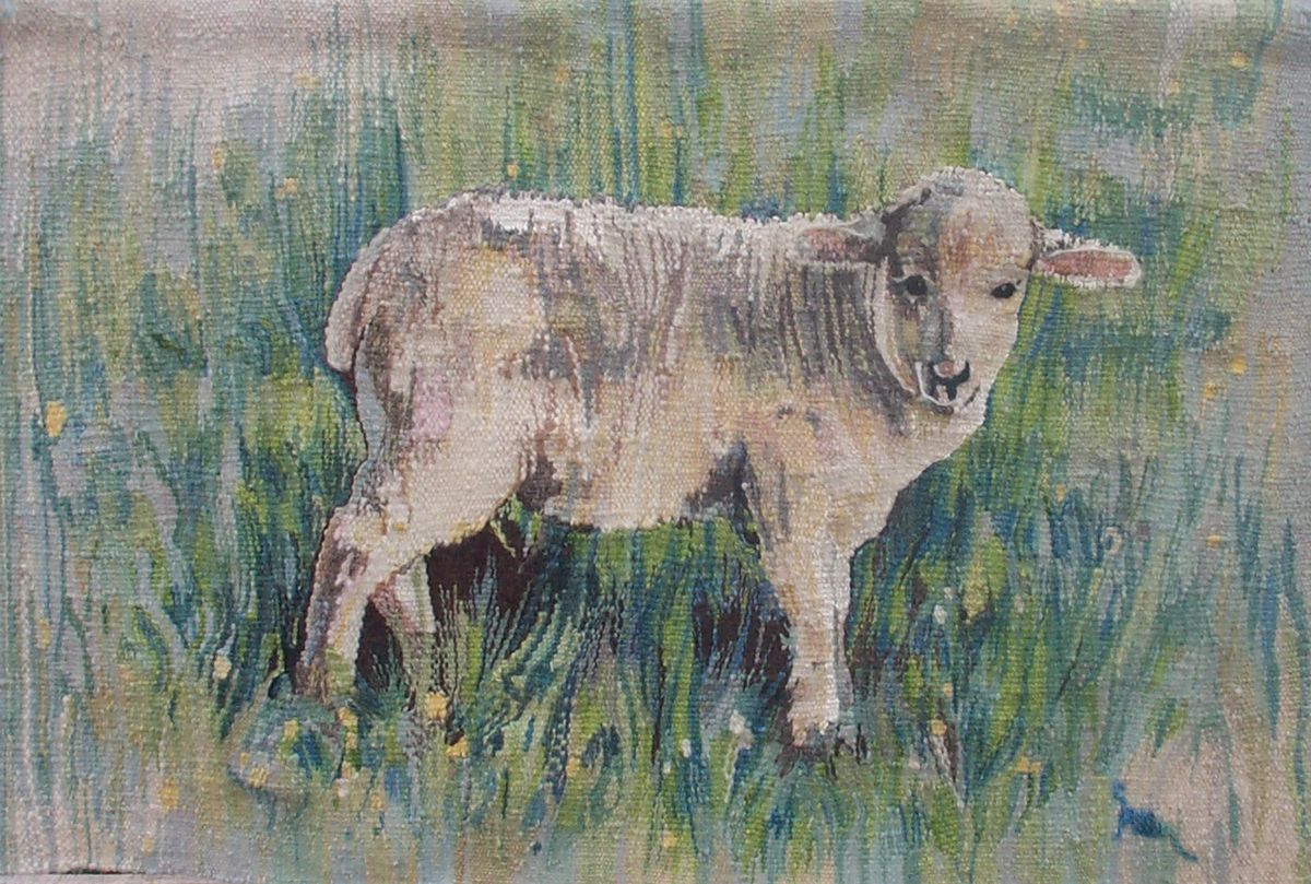 Tapestry of my Sheep, from the sheep's wool 498