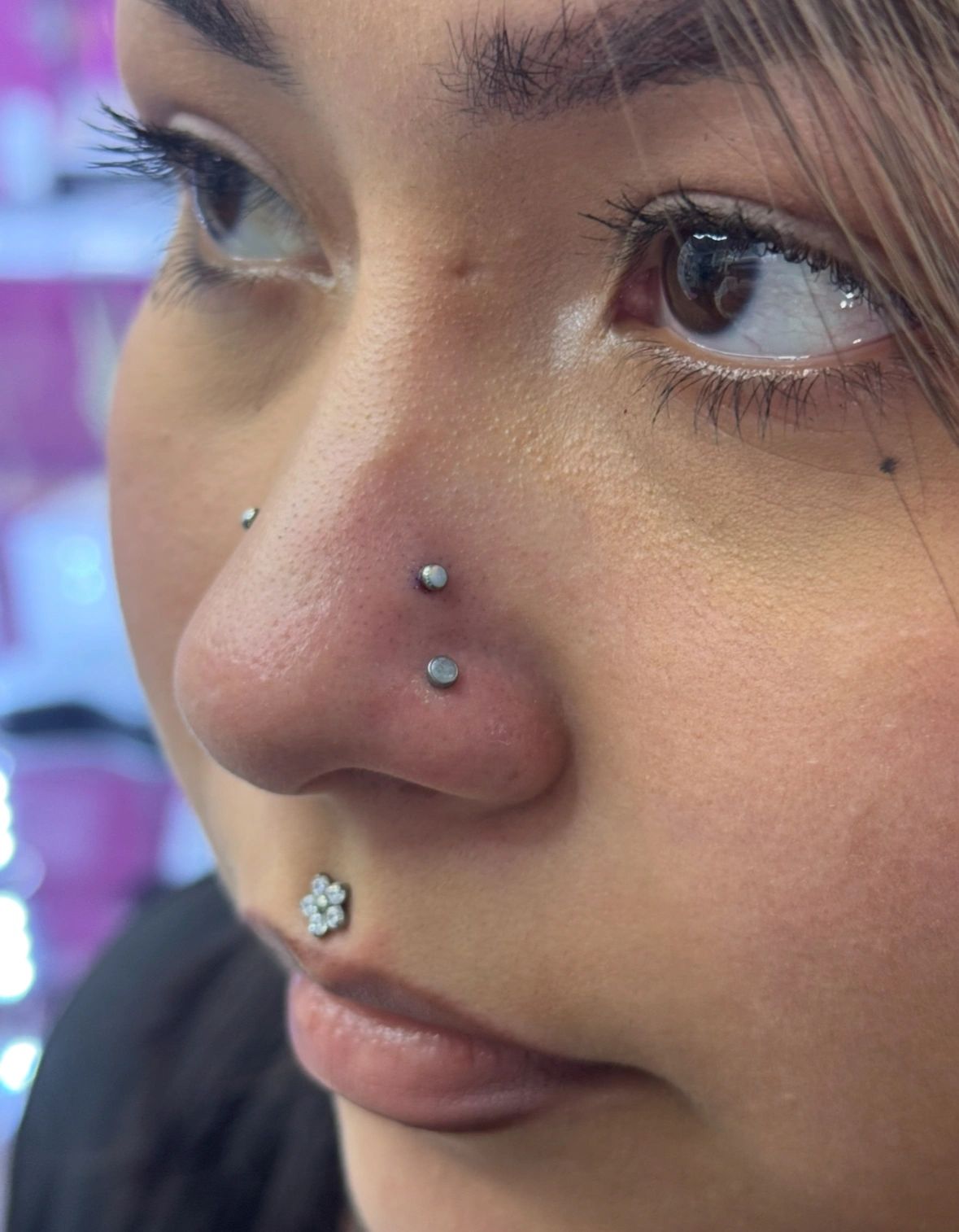 Minor piercings