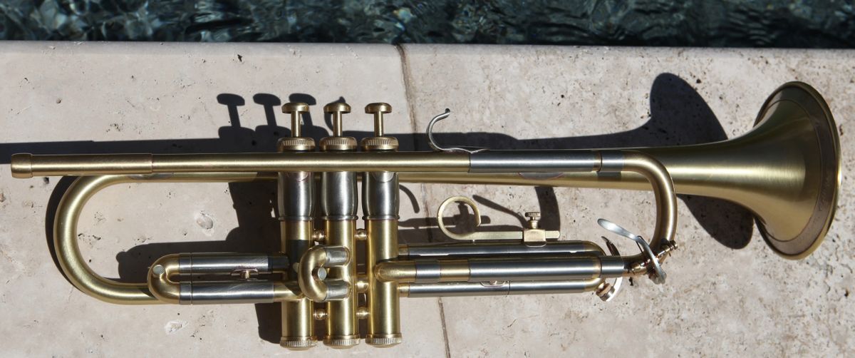 SOLD: 1968 Olds "Super" Professional Model Trumpet - Clear Epoxy Lacquer