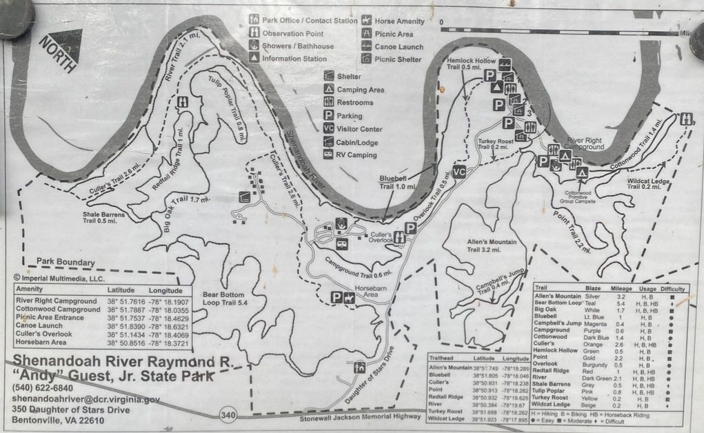 State Park map