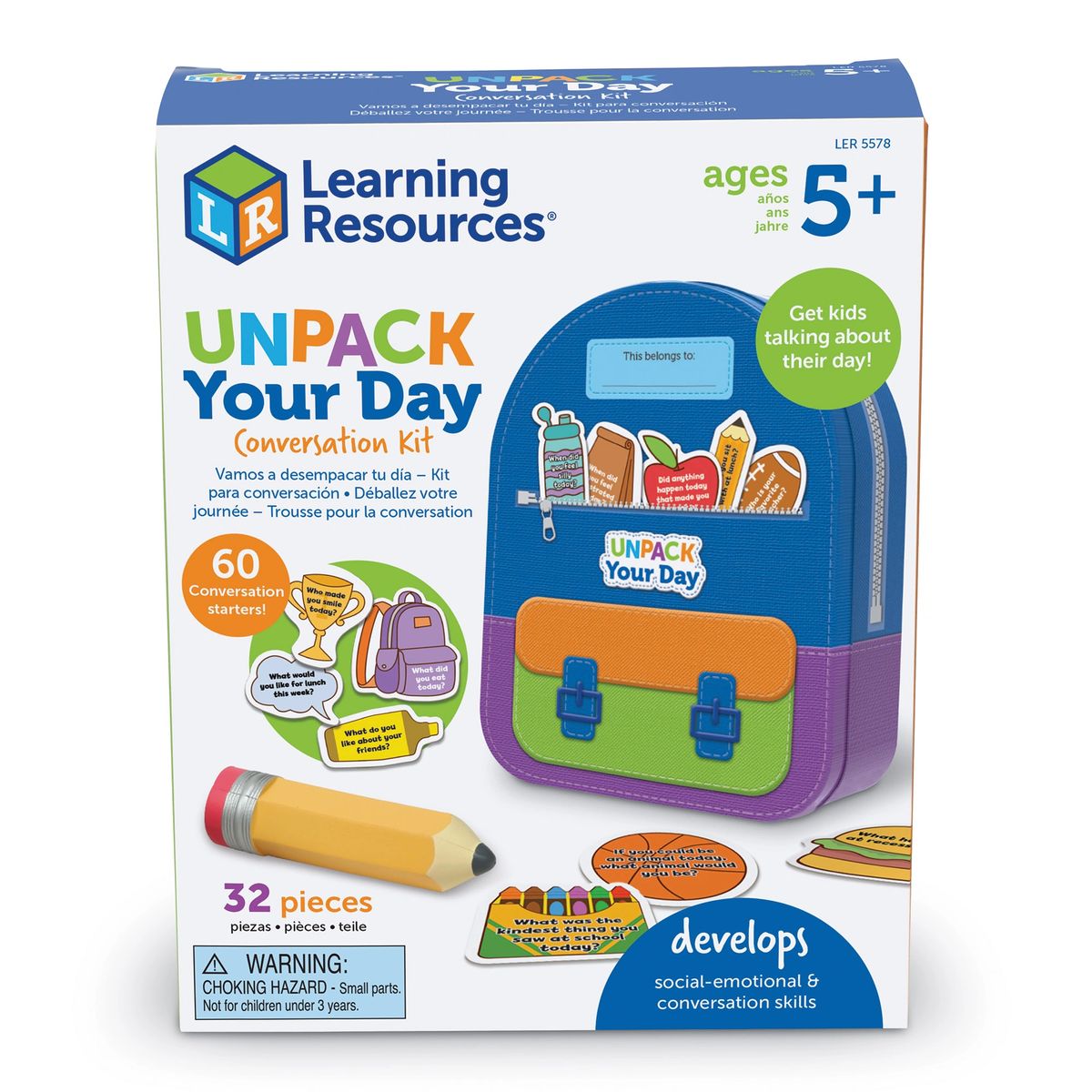 Unpack Your Day Conversation Kit