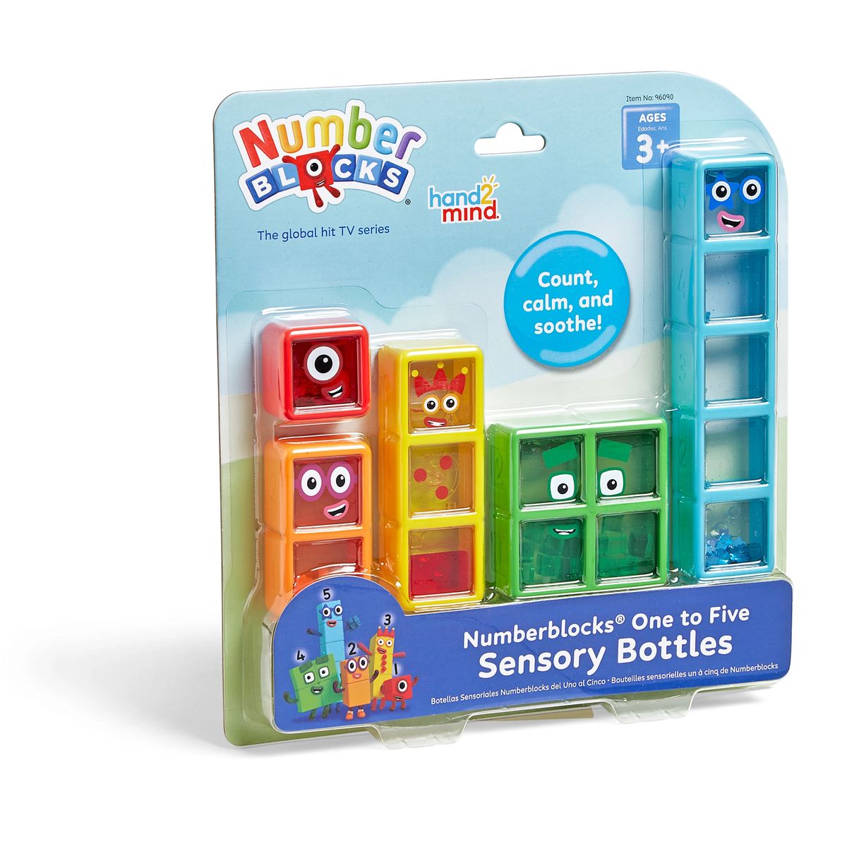NUMBERBLOCKS® One to Five Sensory Bottles