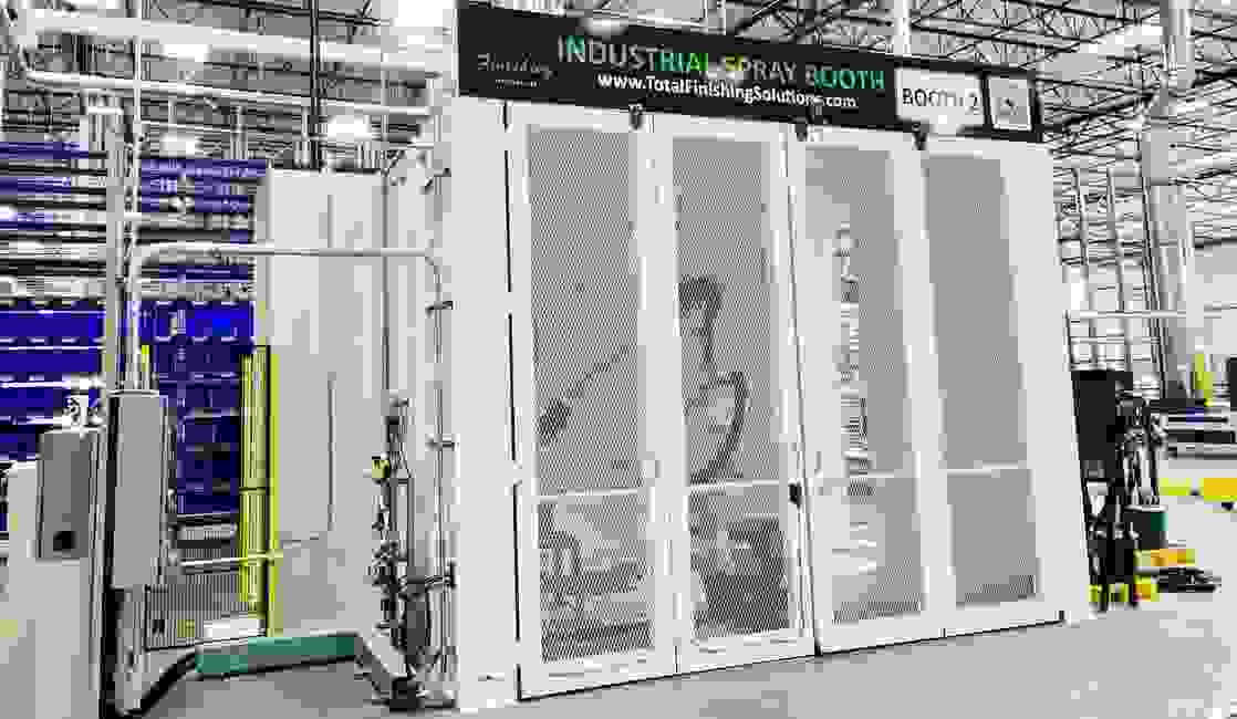 Industrial Spray Booths Available | Total Finishing Solutions