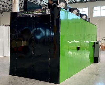 Electric IR Curing Ovens - Halogen IR Curing Technology