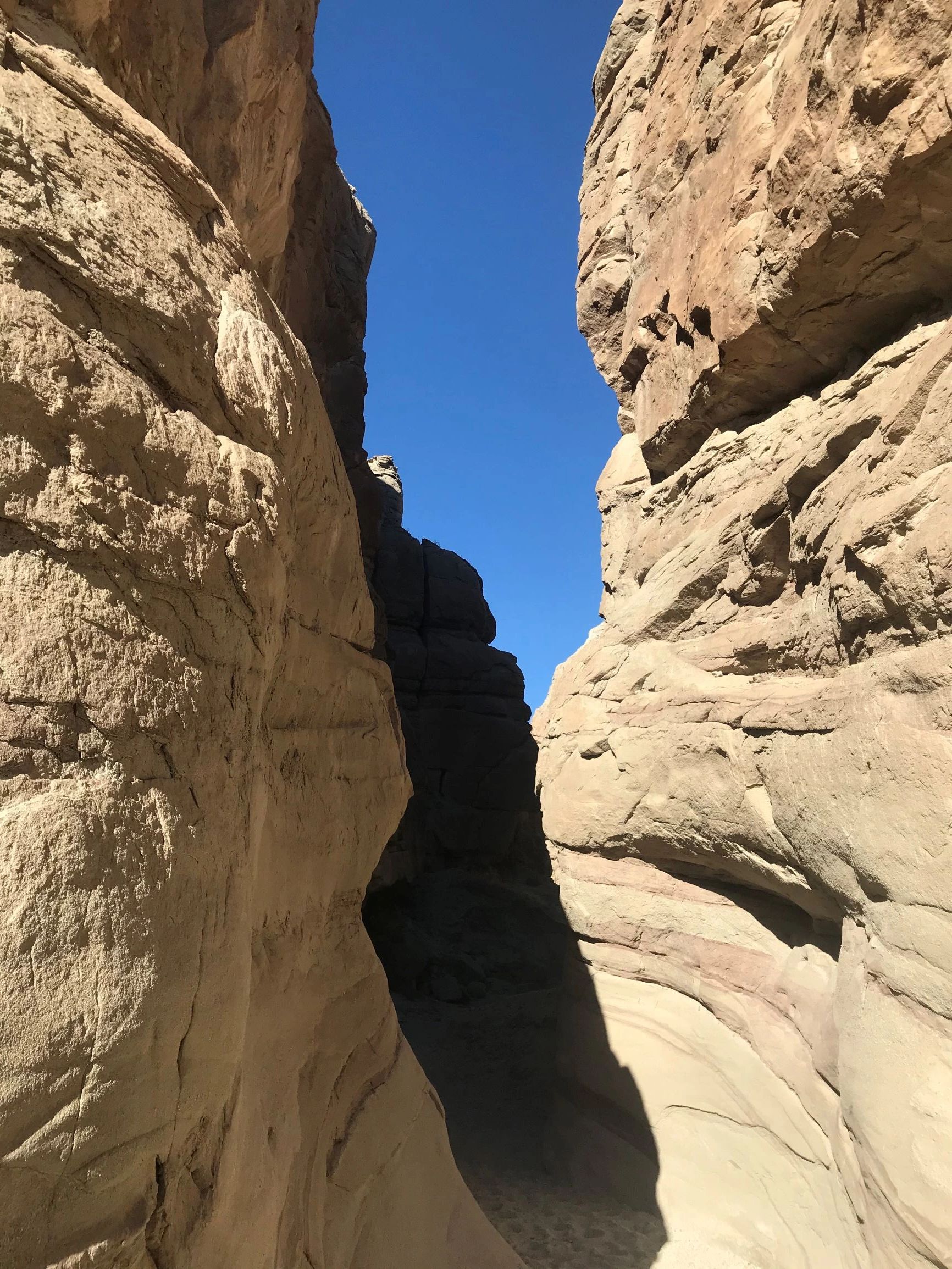 Exploring the Calcite Mine Slot Canyon