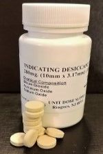 280 mg Moisture Indicating Desiccant Tablets (100/bottle) USP Desiccant ...