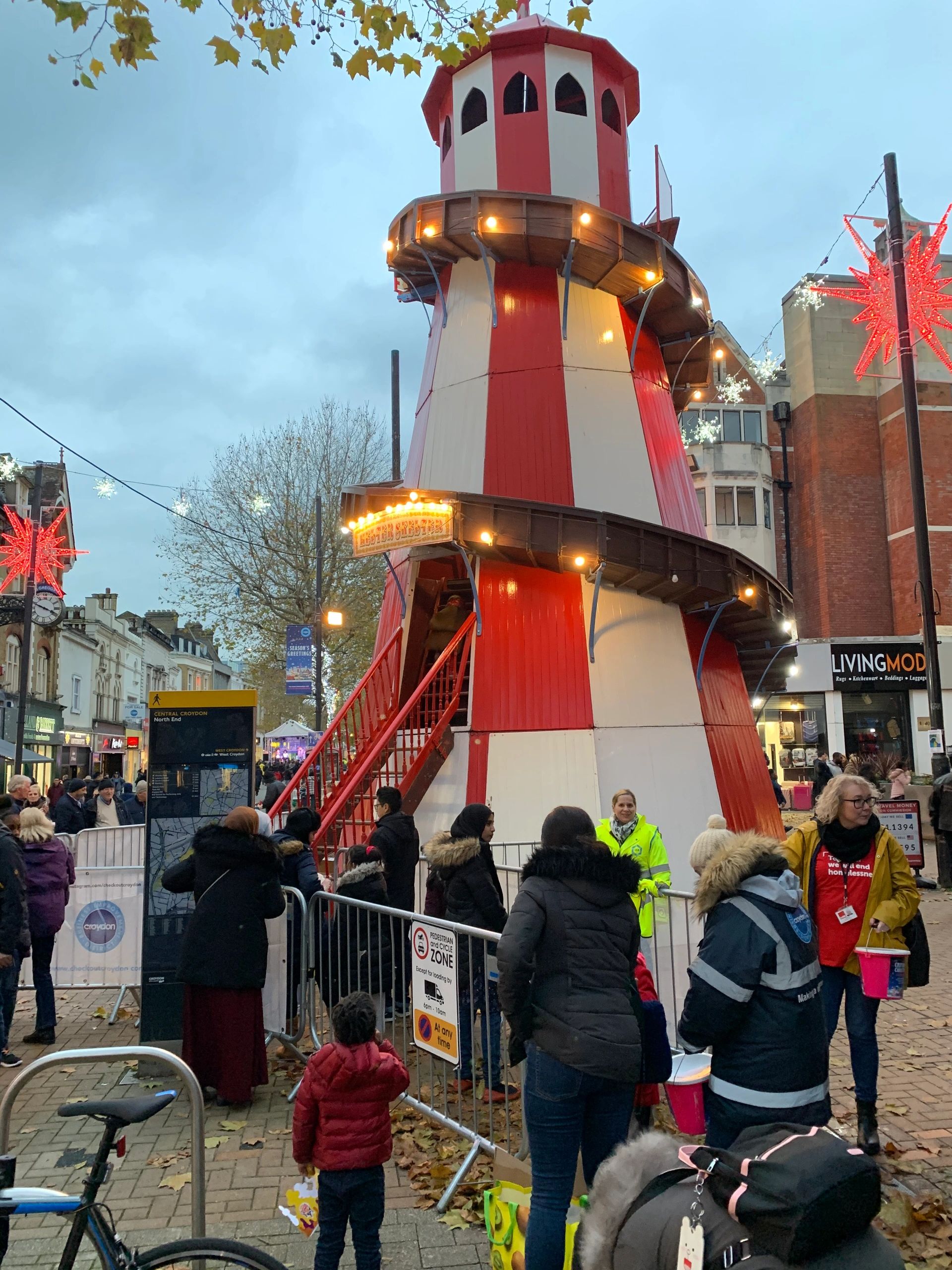 Christmas arrives in Croydon