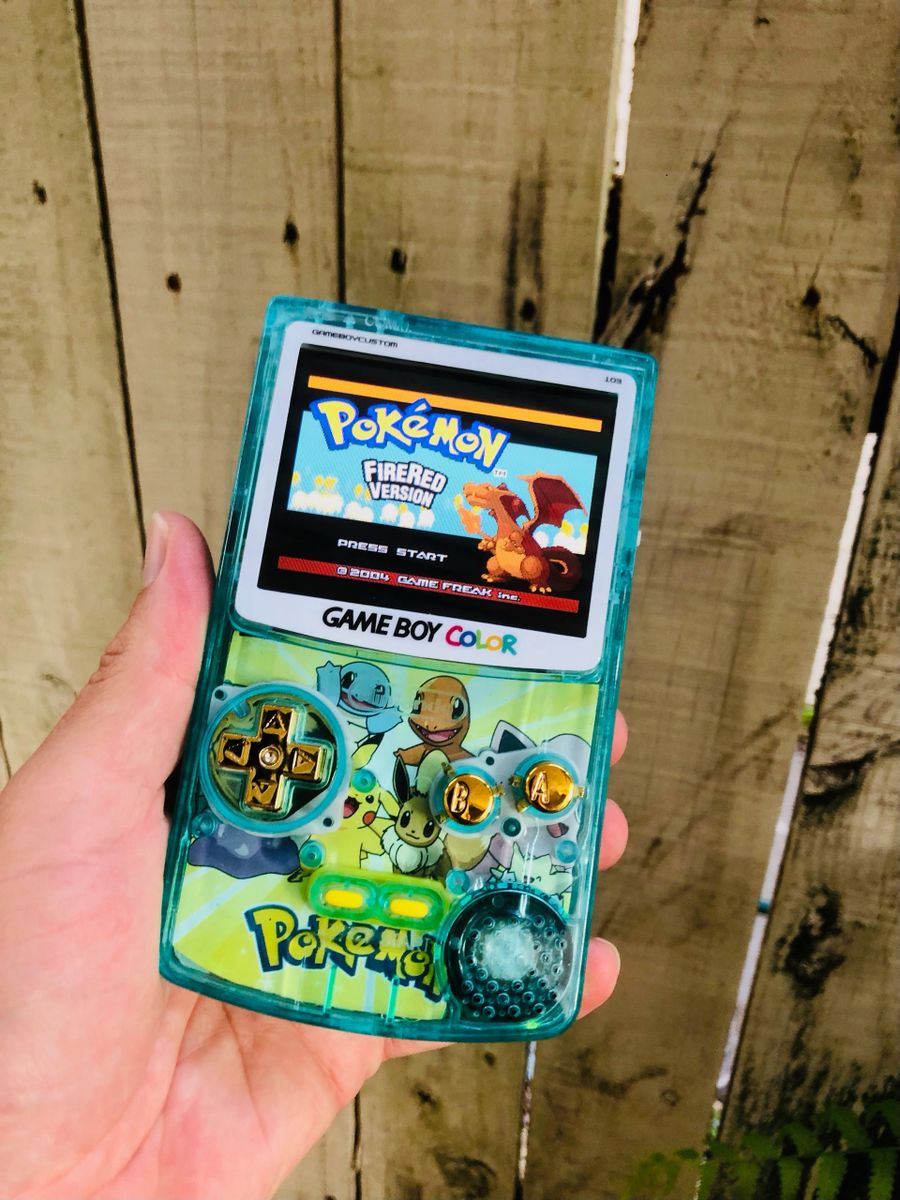 Gameboy Color 103 - Pokemon Mirror Clear Teal