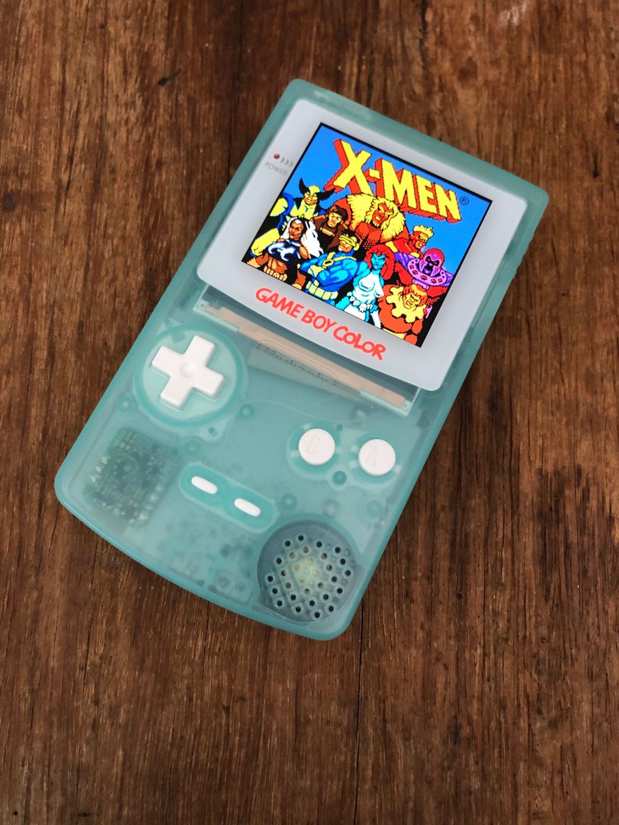 Gameboy Colour - Clear Teal Q5 OSD IPS