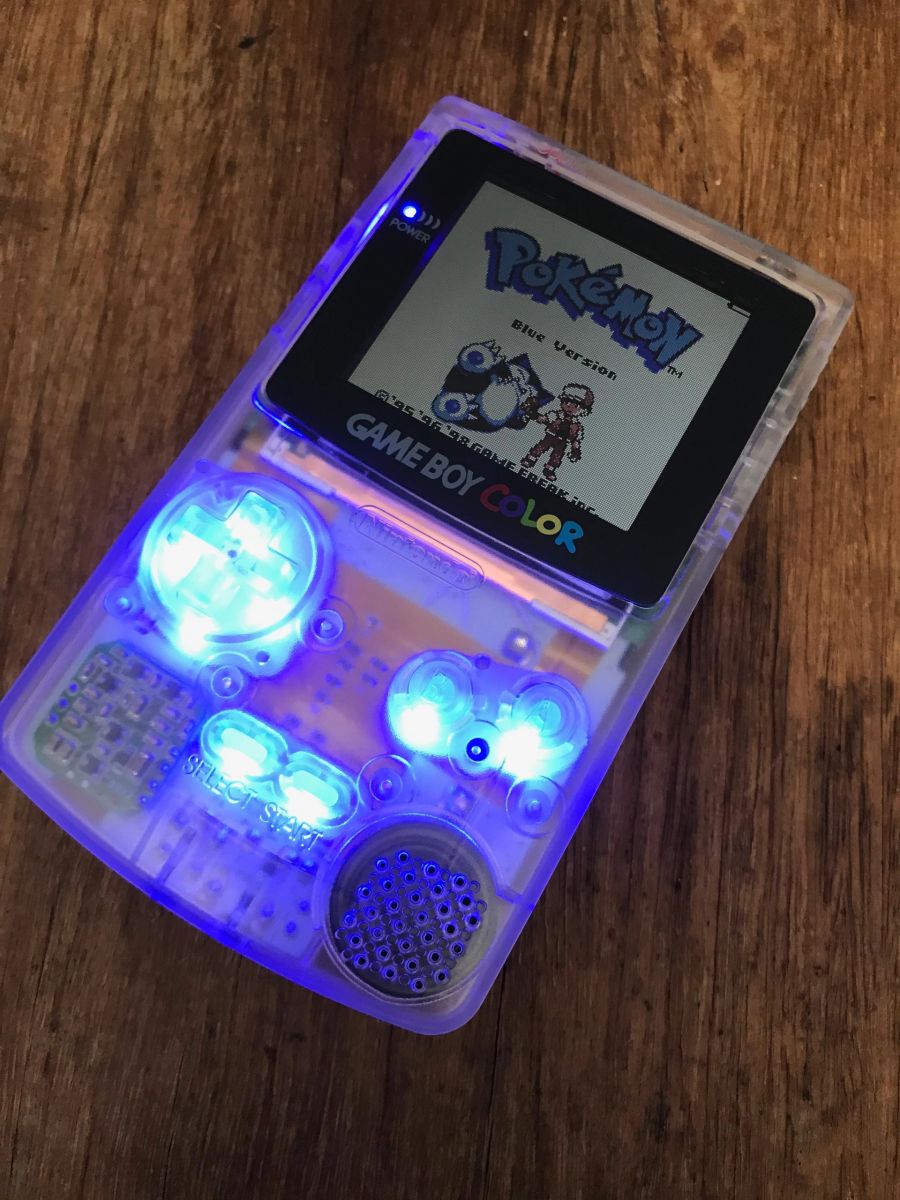 Gameboy Colour - Clear LED OSD IPS